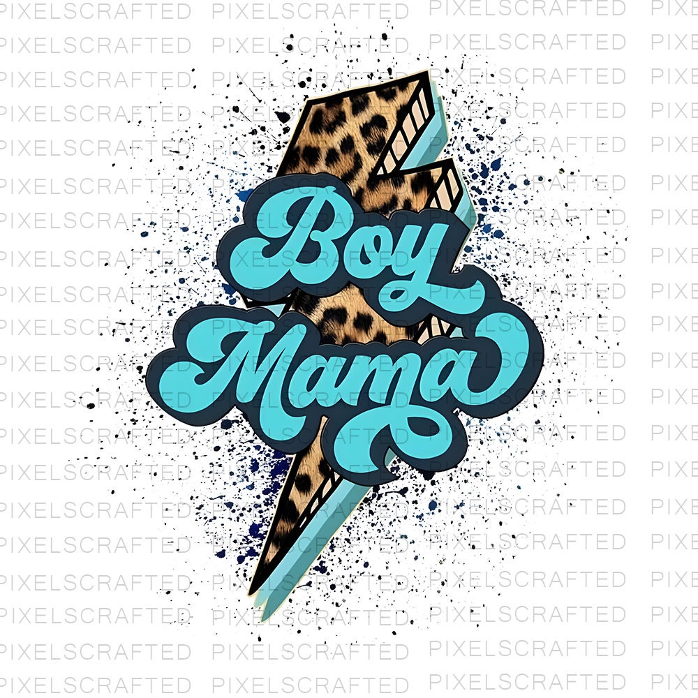 Boy Mama Png Mother's Day Png Sublimation Png - Etsy