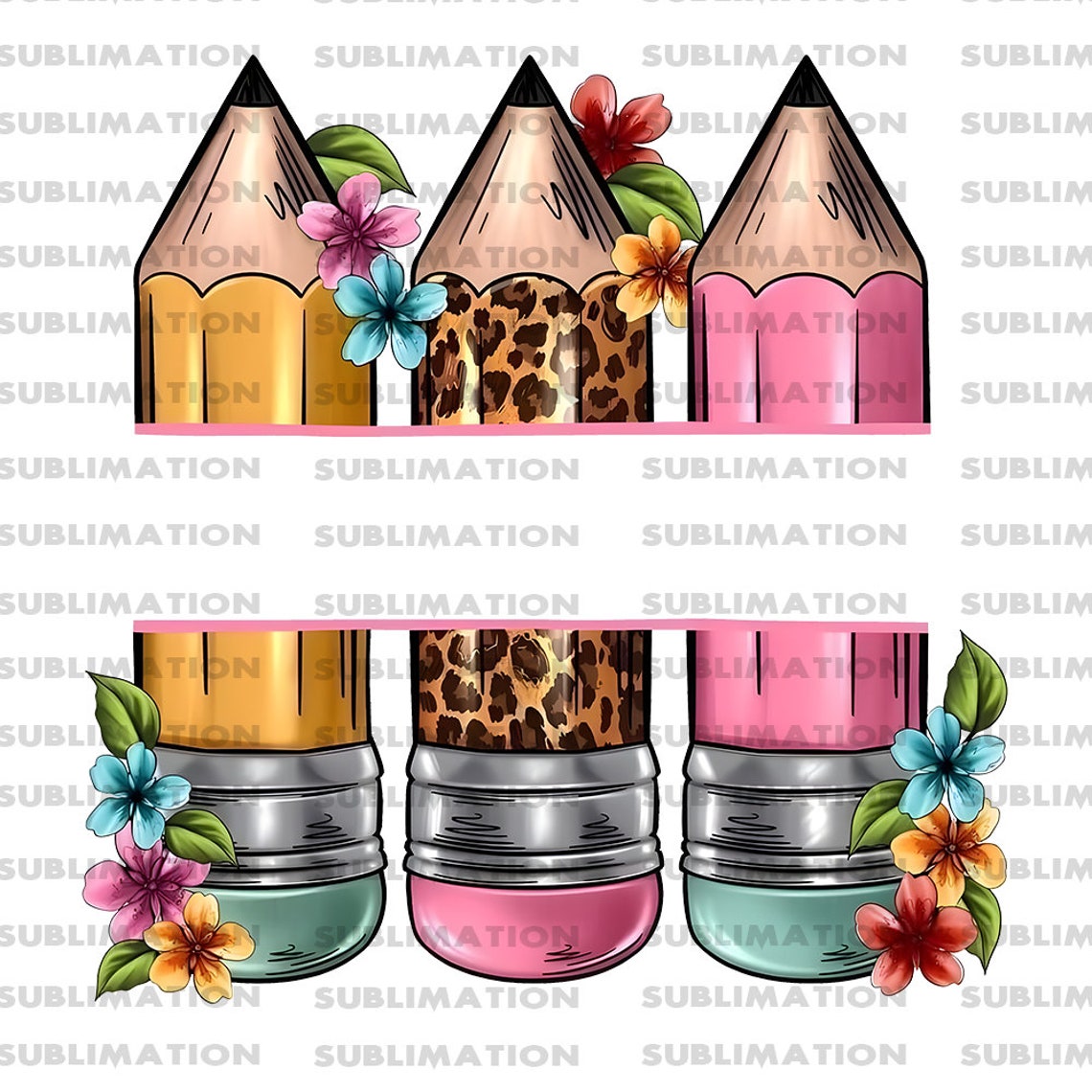 Pencil Png, Sublimation Png, Sublimation Designs, School Png, Digital ...