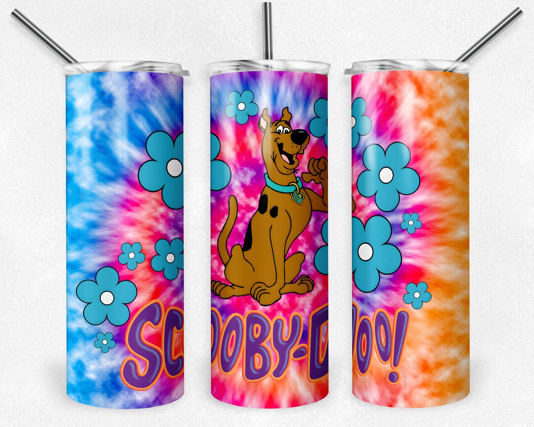 Scooby Doo Tumbler Png, 20 Oz Skinny Tumbler Sublimation Design ...