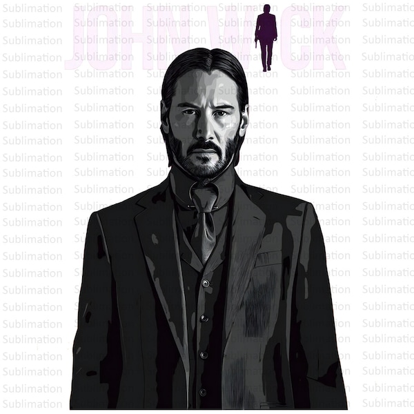 John Wick Svg - Etsy