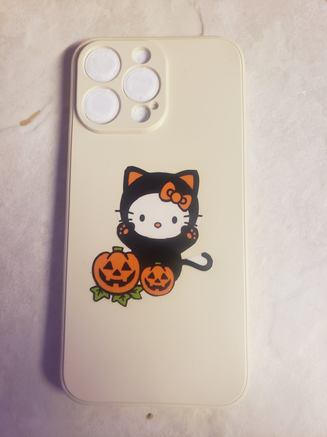 Halloween Black Cat Hello Kitty Kawaii iPhone 14 Pro Max Case - Etsy