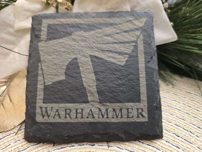 Warhammer Series Slate Coasters Set - Etsy