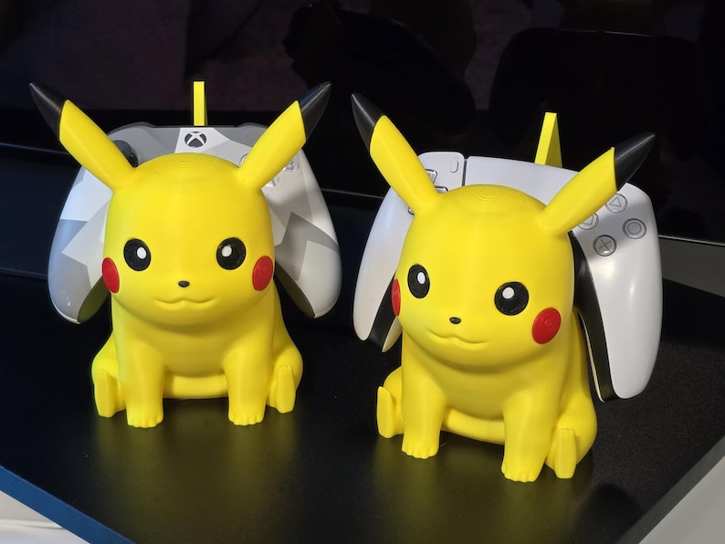 Pikachu Inspired Console Control Universal 3D Printed Stand - Etsy