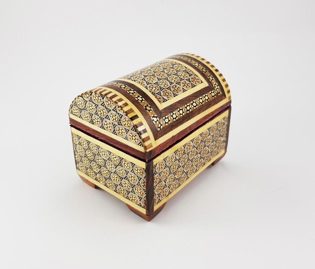 Handmade Khatam Marquetry Jewelry Box, Wooden Inlaid Box, K3-370 - Etsy