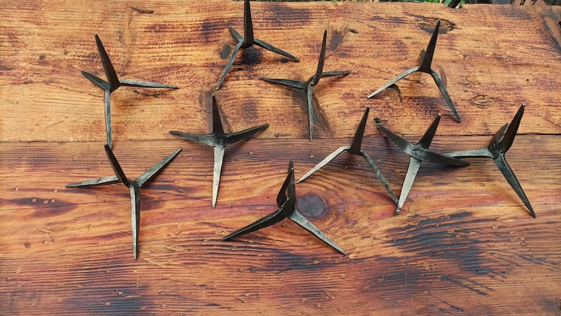 Medieval Reenactment Caltrop, Viking Forged Caltrop - Etsy