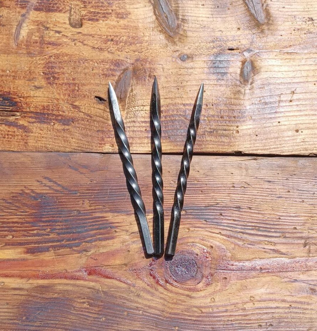 Throwing Spikes, Handforged Darts, Martial Arts Throwing Bolts - Etsy
