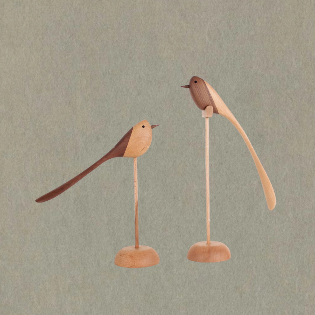 Wooden Bird Handmade Wooden Gifts Home Decorations Wooden - Etsy