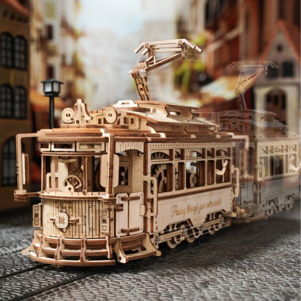 Wood Model Train Kit - Etsy