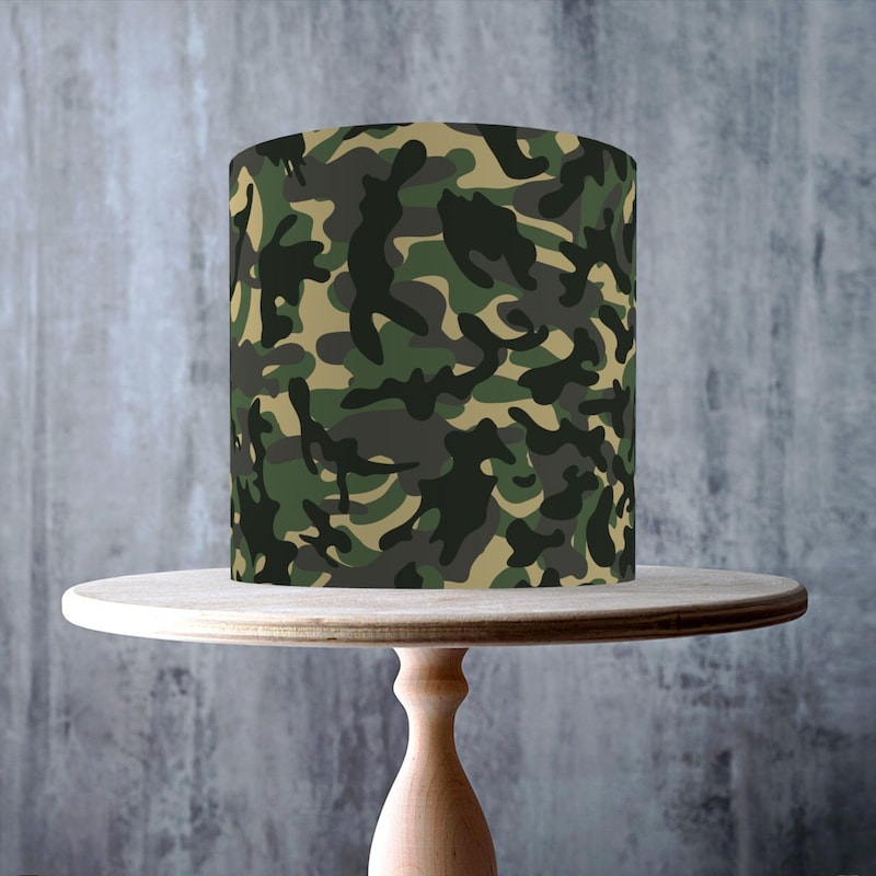Camo Wedding Cake Topper - Etsy