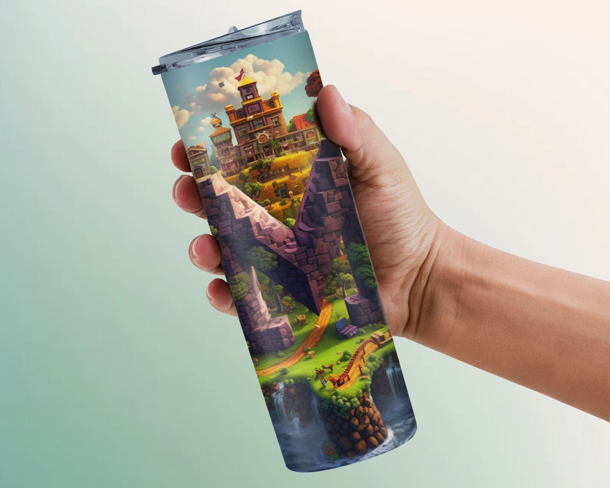 Minecraft PNG, Gaming Tumbler Wrap Sublimation Design, Minecraft ...