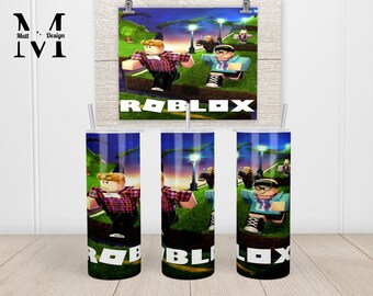 Roblox Wrap, Roblox PNG, Gaming Tumbler Wrap Sublimation Design PNG - Etsy