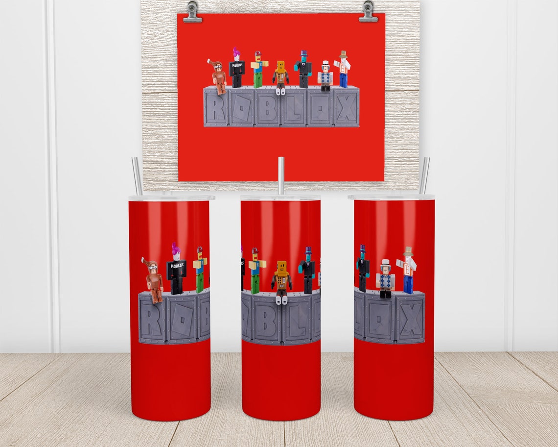 Roblox Wrap, Roblox PNG, Gaming Tumbler Wrap Sublimation Design PNG - Etsy