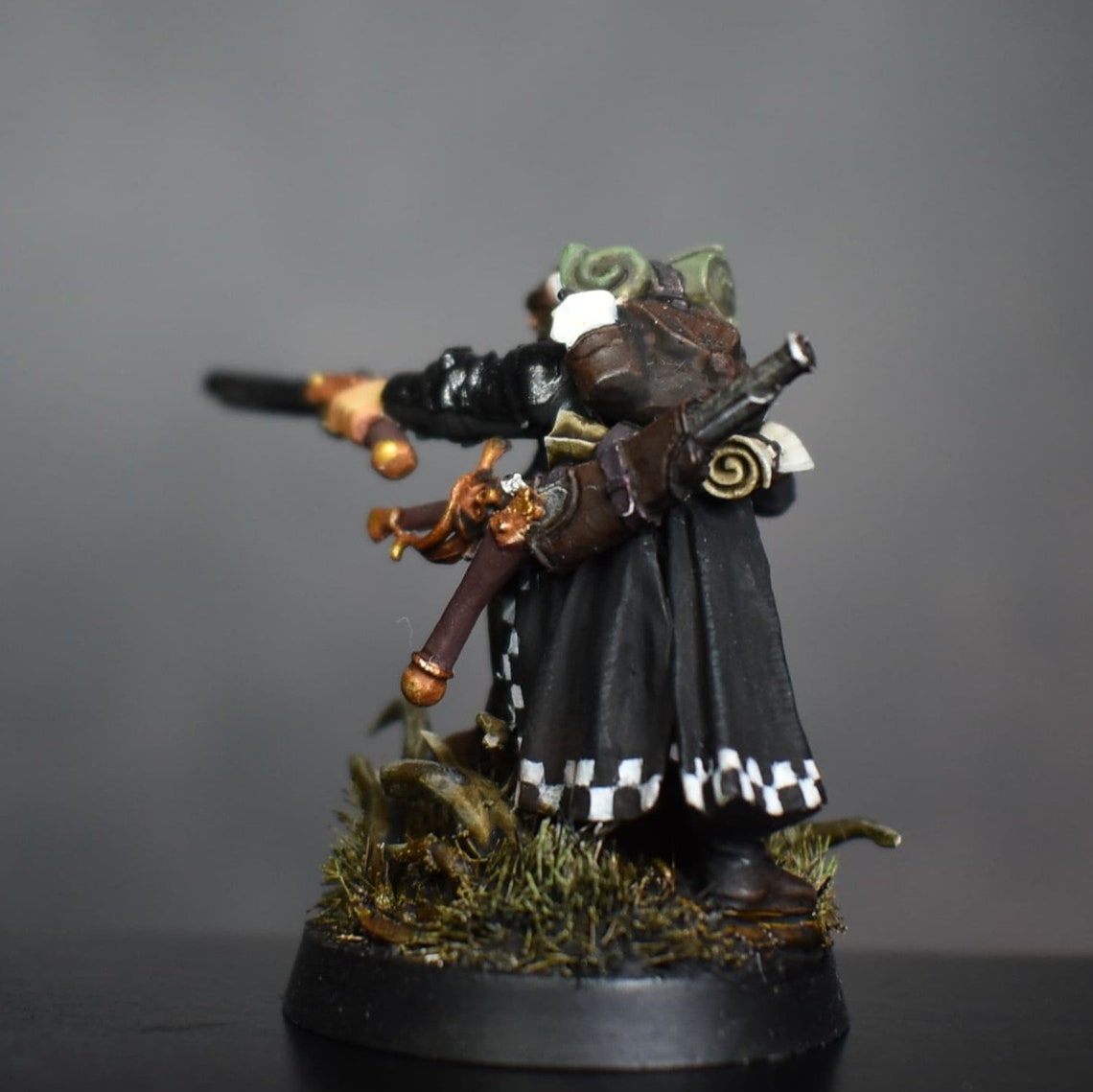 Old Man With Pistols Painted for Wargaming warhammer Mordheim Dnd ...