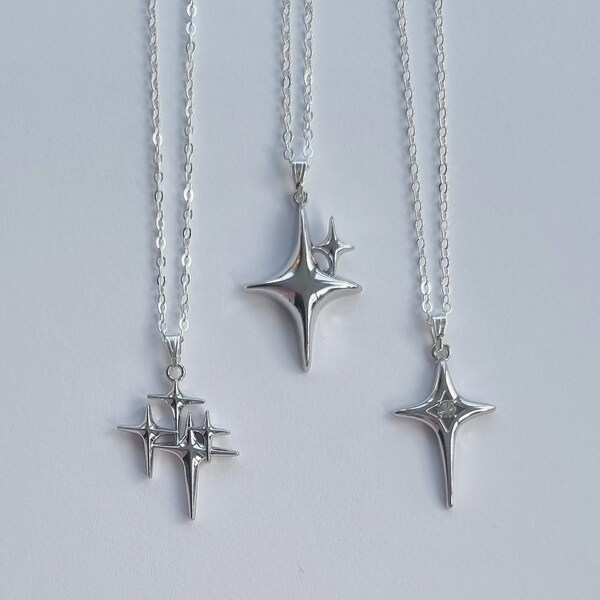 Trio Necklace - Etsy