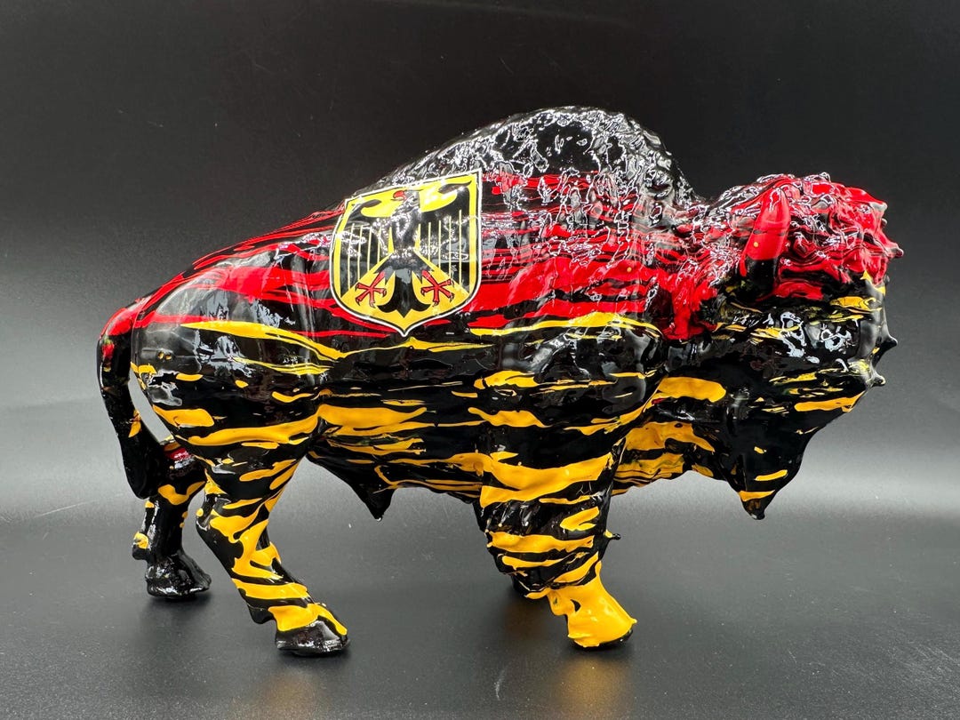 BK DRIP Painted German / Oktoberfest Buffalo! - Etsy