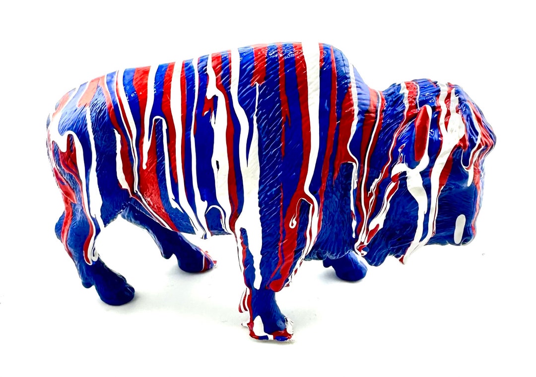 Drip Painted “baby” Football Buffalo! - Etsy