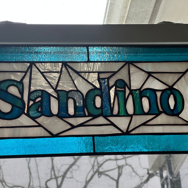 Stained Glass Letters - Etsy