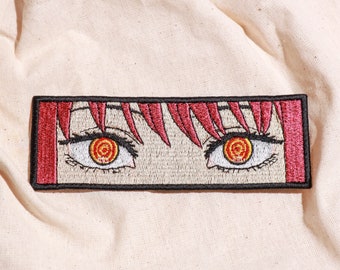 Anime Girl Morale Patch Hook and Loop Backing for Backpack, Rucksack ...