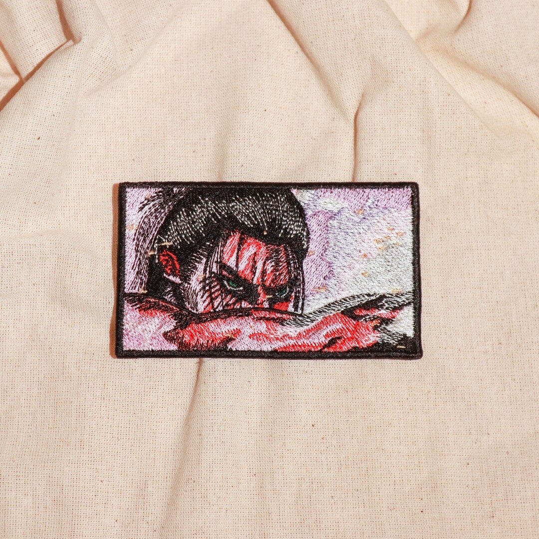 Iron on Anime Patch, Embroidered Patch, Anime Lover Gift, Sew on ...