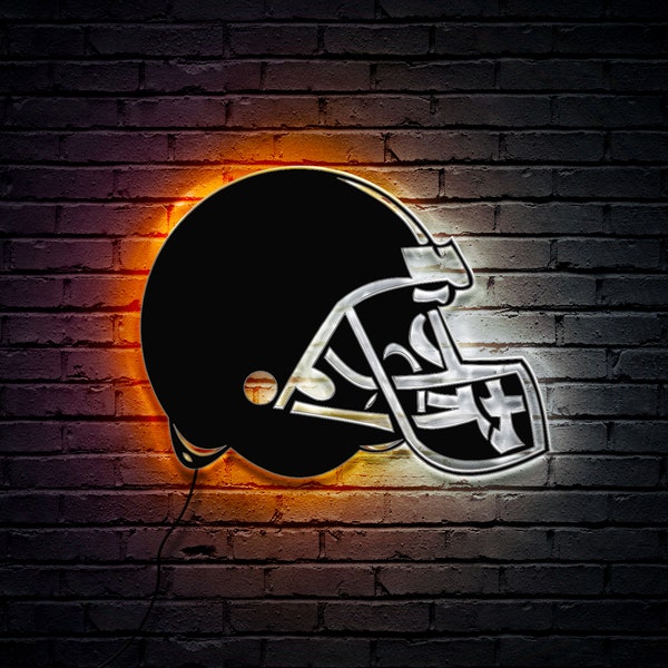 Cleveland Browns Helmet Sign - Etsy