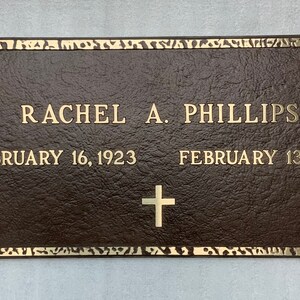 12"x24" Military Bronze Grave Marker - Etsy