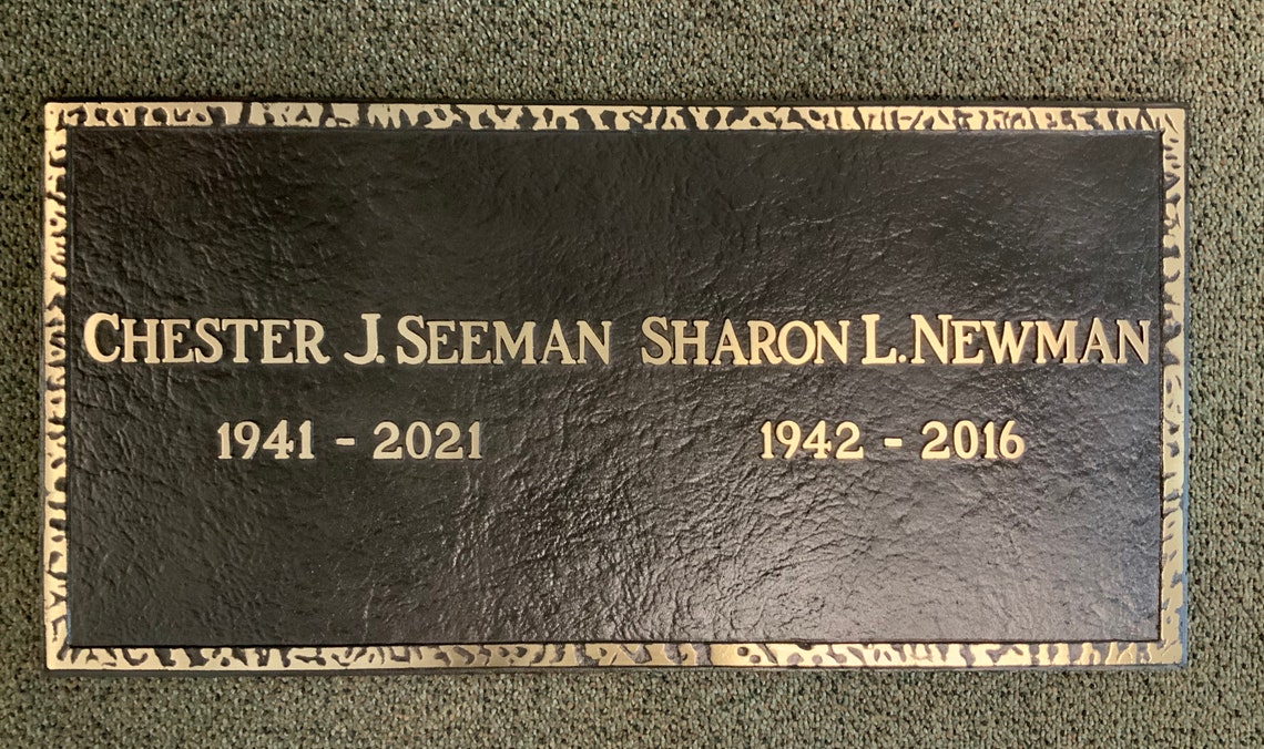 12"x24" Military Bronze Grave Marker - Etsy