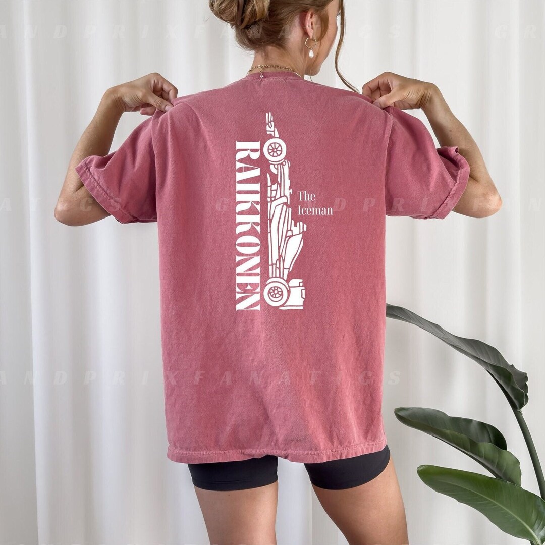 Kimi Raikkonen Formula 1 Unisex T Shirt, Ferrari Formula One Racing ...