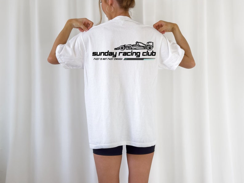 Sunday Racing Club Formula 1 Graphic T-shirt F1 Apparel - Etsy