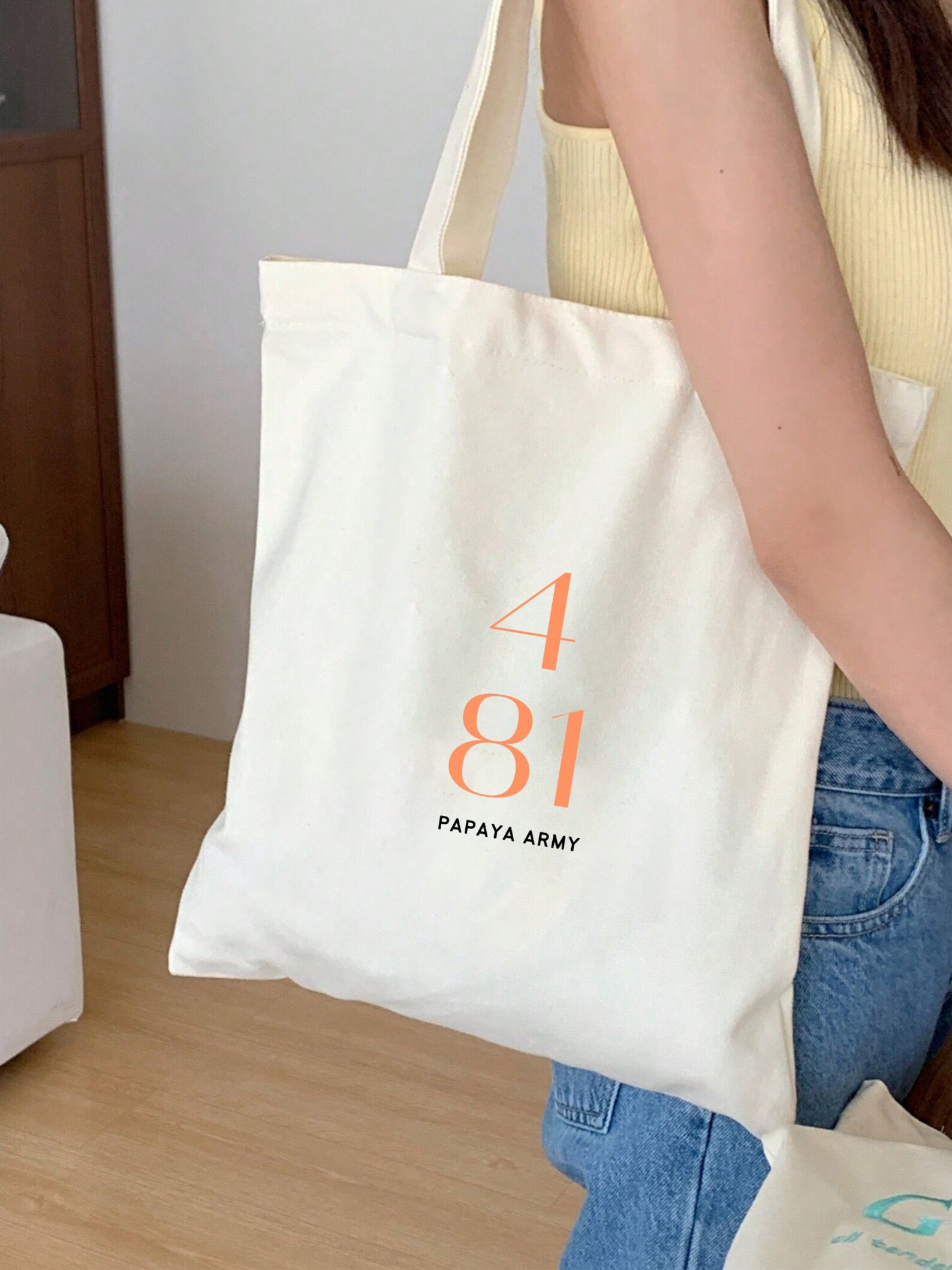 Papaya Army Formula 1 Mclaren Racing Canvas Tote Bag, Lando Norris ...