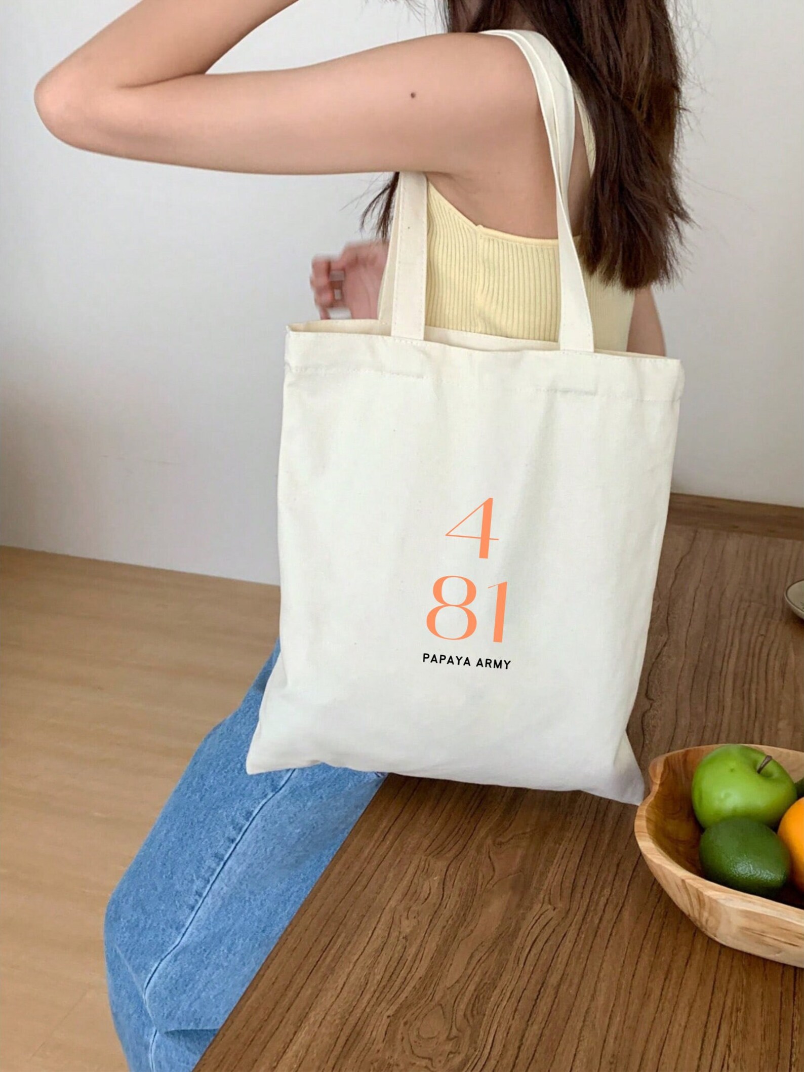 Papaya Army Formula 1 Mclaren Racing Canvas Tote Bag, Lando Norris ...