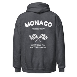 Monaco Formula 1 Grand Prix Hoodie, F1 Unisex Sweatshirt, Formula One ...