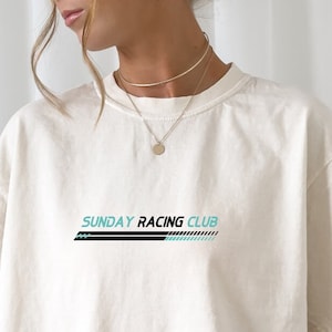Sunday Racing Club Formula 1 Graphic T-shirt F1 Apparel - Etsy