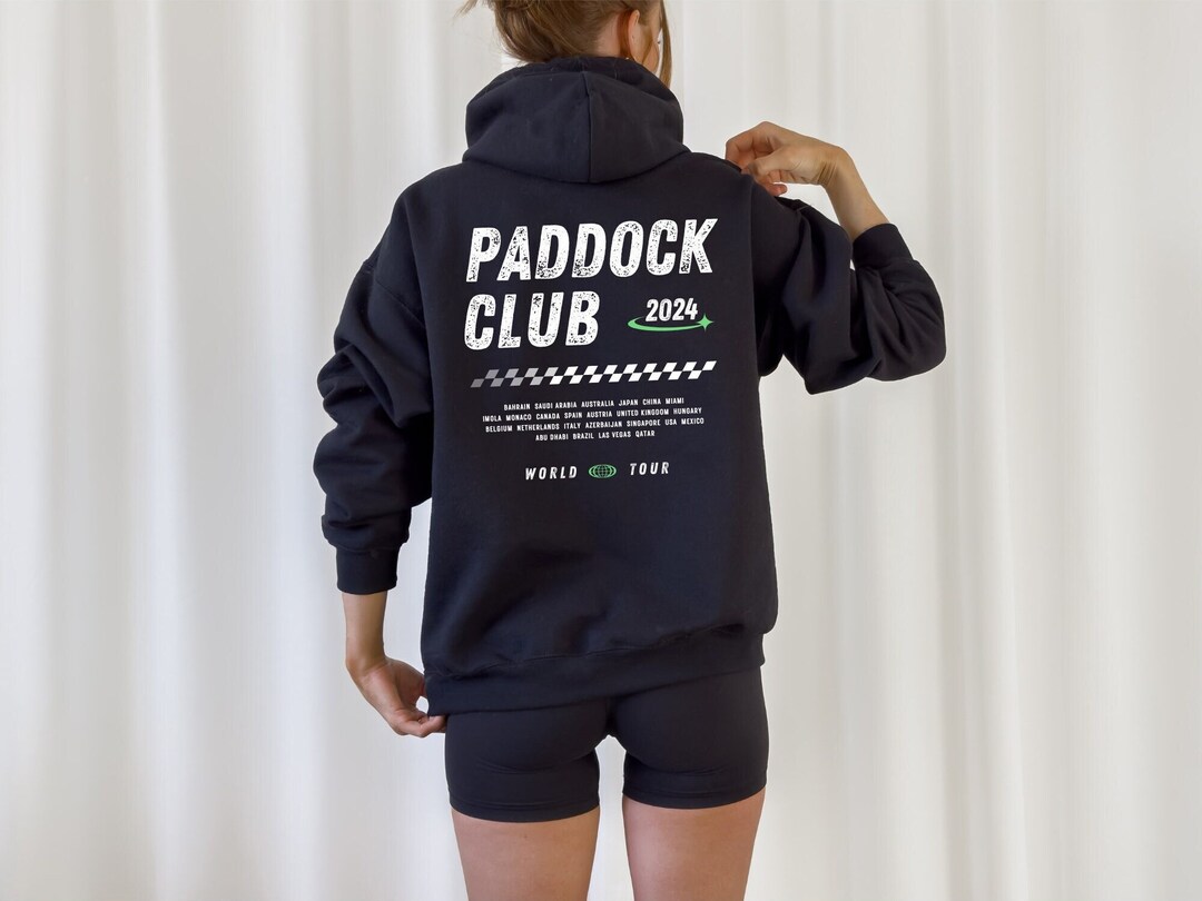 2024 Paddock Club Formula 1 Hoodie, F1 Circuits, Unisex Hoodie, Formula ...