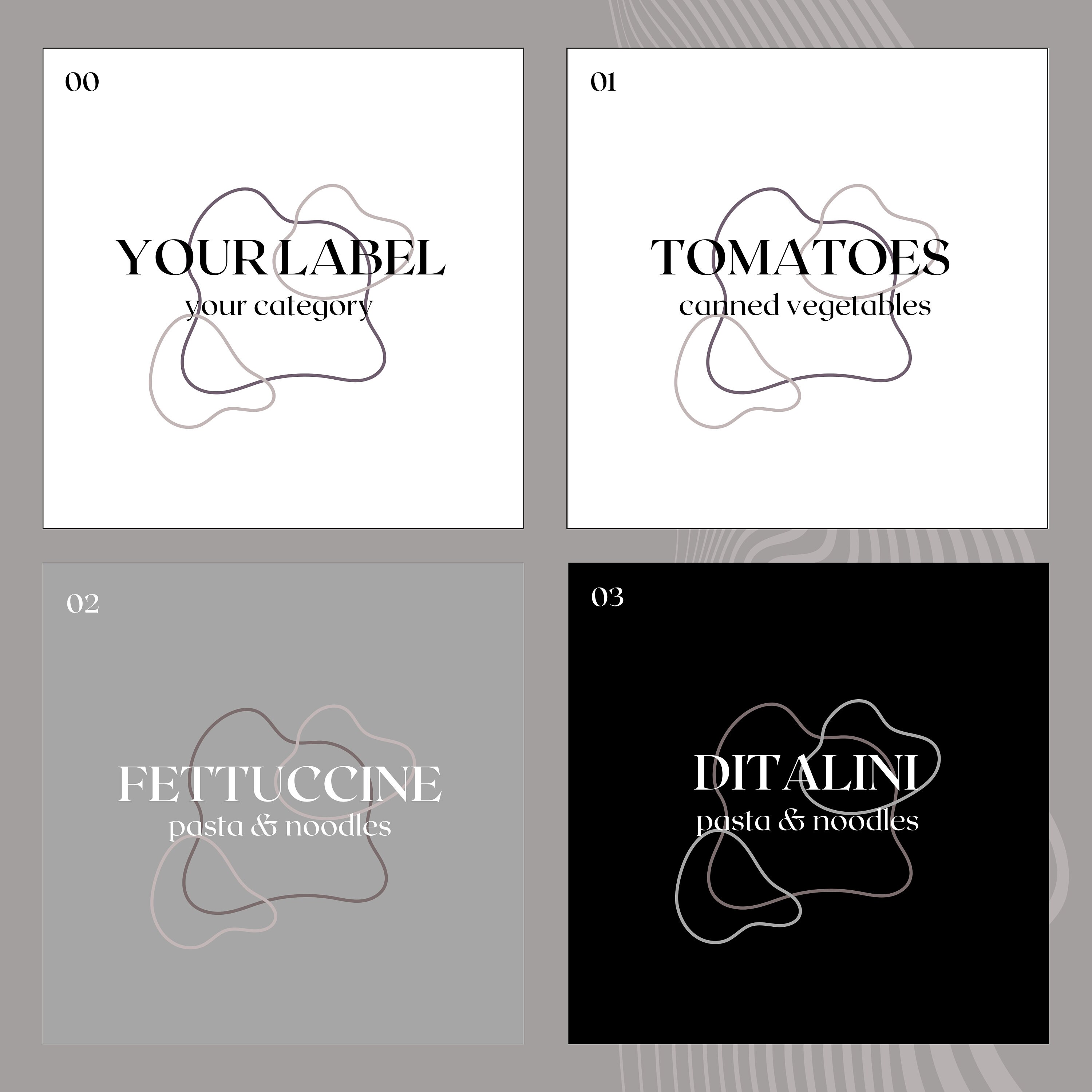 Canva Editable Pantry Labels Digital Template Customizable Spices and ...