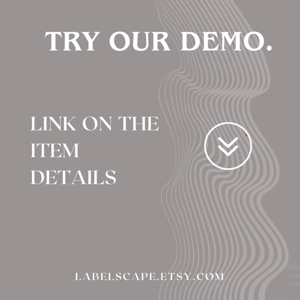 Editable Avery Spice Jar Labels Modern Minimalist Printable Spice Jar ...