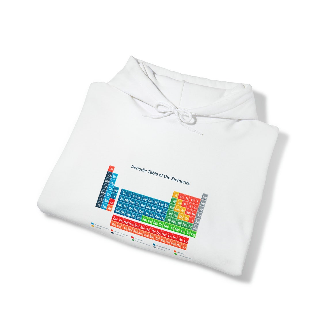Periodic Table Unisex Heavy Blend™ Hooded Sweatshirt for Your Scientist ...