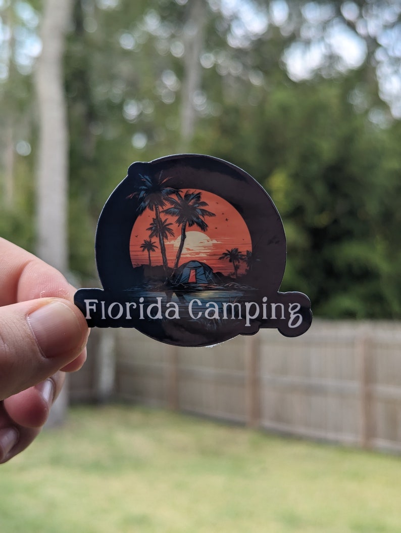 Pick Any Four - Camping, Overlanding, Florida, RV Life Vinyl Stickers ...
