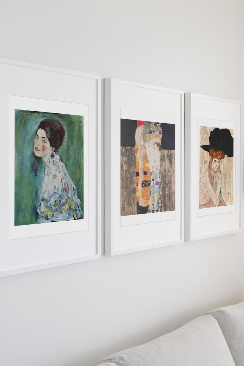 100+ Printable Art Designs | Gustav Klimt Artworks and Painting ...