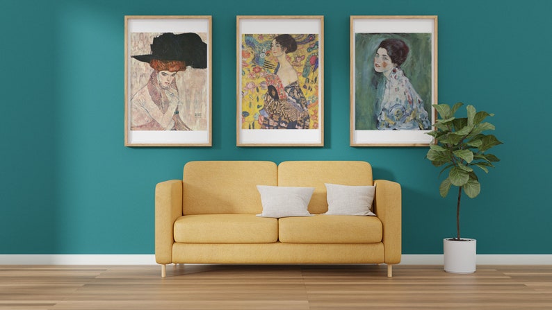 100+ Printable Art Designs | Gustav Klimt Artworks and Painting ...
