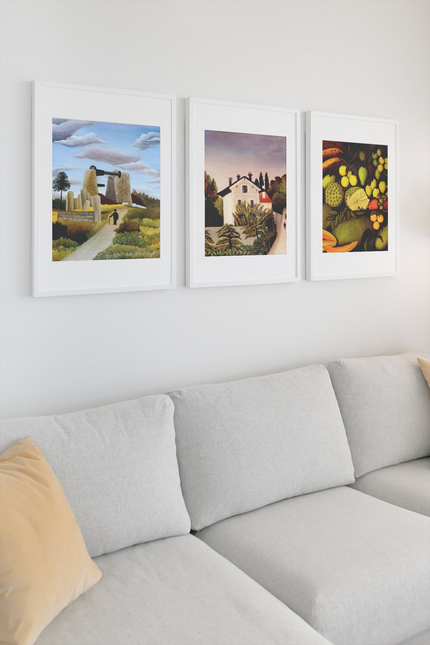 50+ Printable Art Designs | Henri Rousseau Artworks and Painting ...