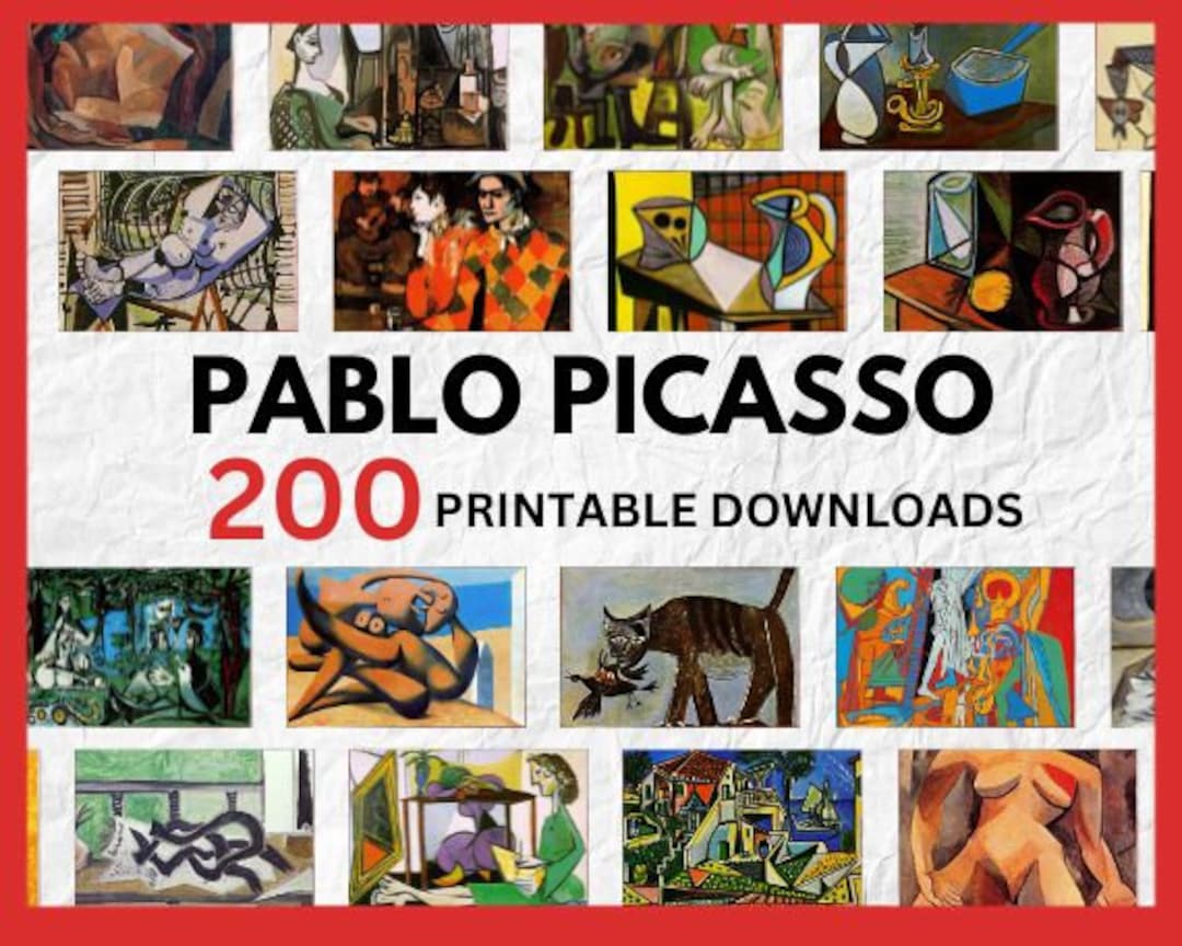 200+ Printable Art Designs | Pablo Picasso Artworks and Painting ...