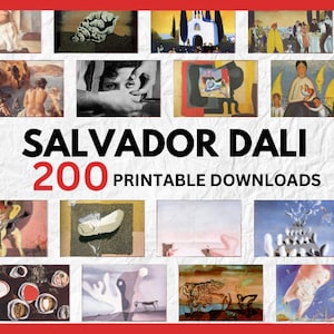 200+ Printable Art Designs | Salvador Dali Artworks and Painting ...