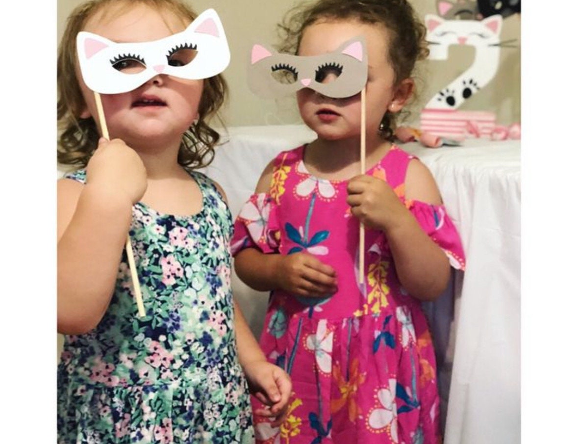 Kitten Party Photo Props, Kitten Party Props - Etsy