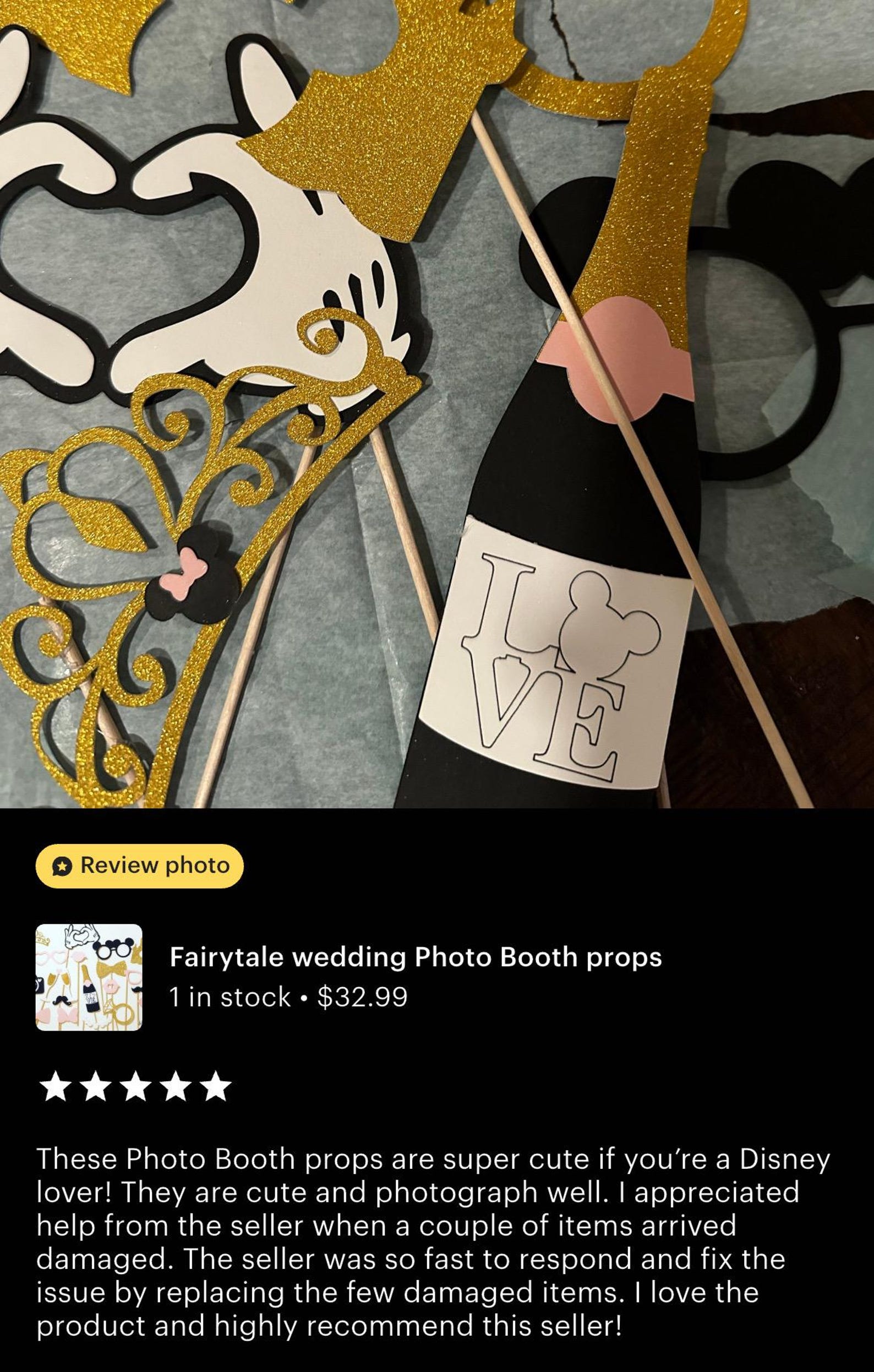 Fairytale Wedding Photo Booth Props - Etsy