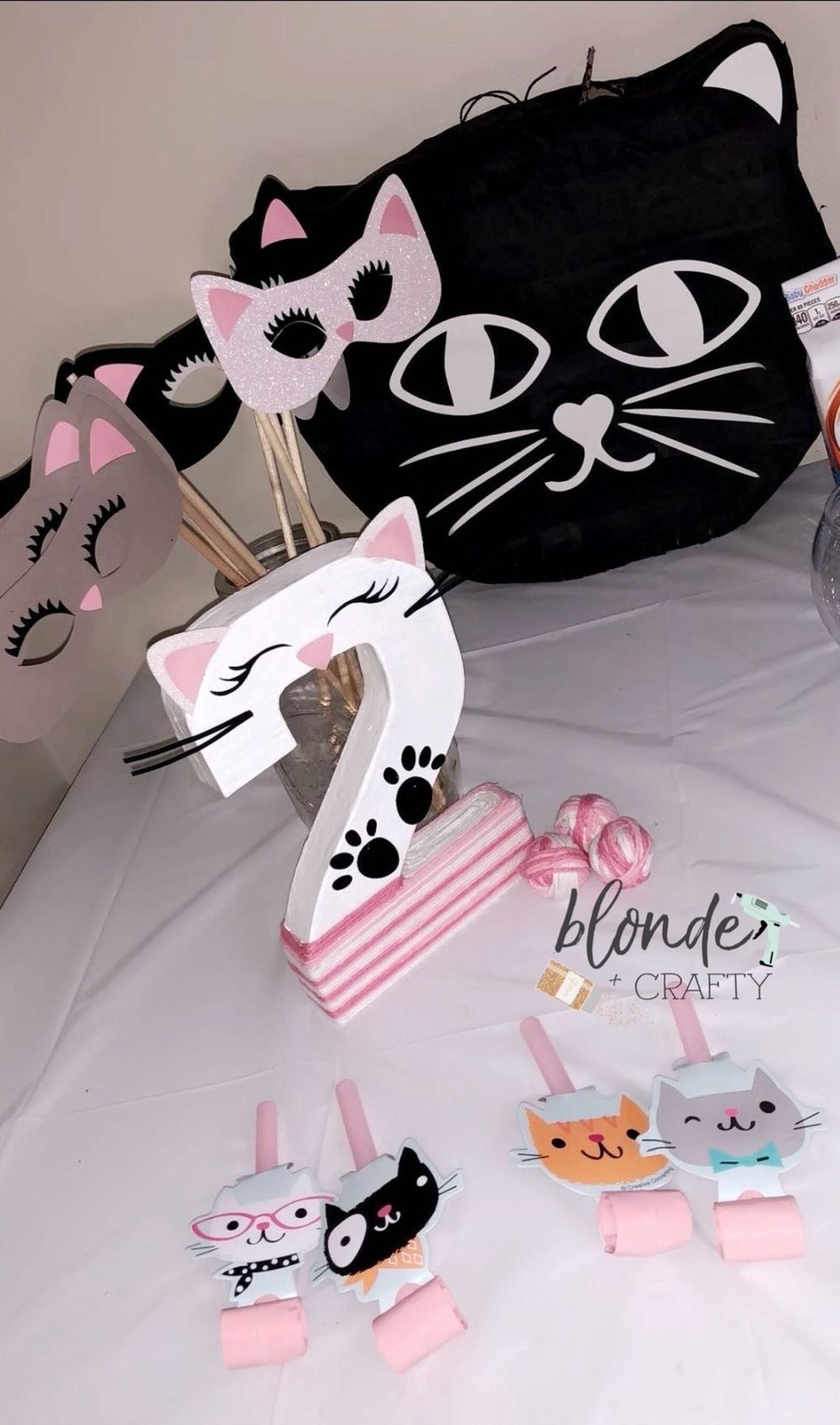 Kitten Party Photo Props, Kitten Party Props - Etsy