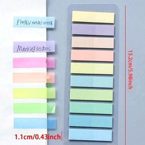 Sticky Index Tabs Set Book Tabs Sticky Tabs Page Markers Variety Color ...