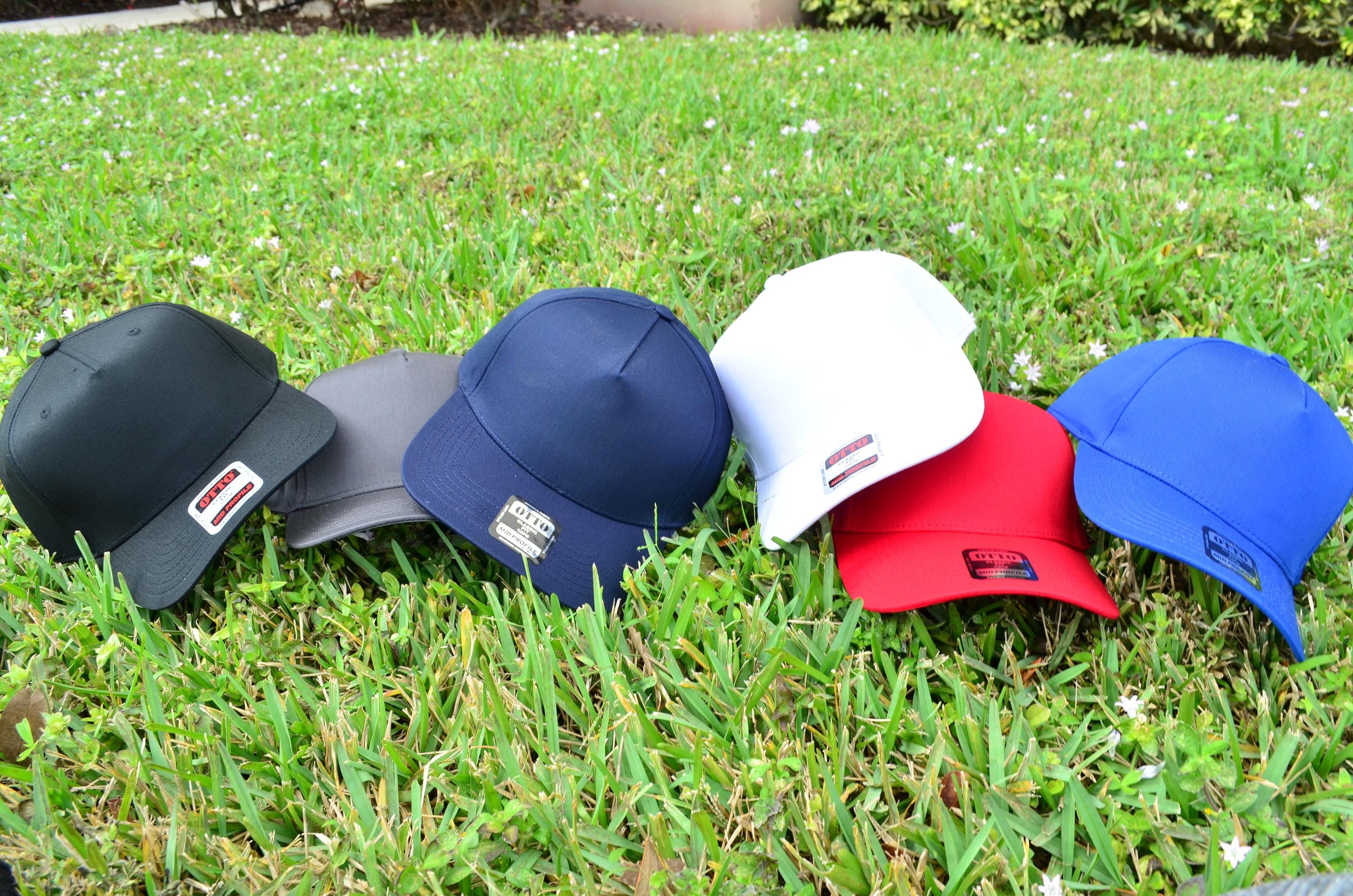 Otto Cap 5-panel Mid Profile Baseball Cap - Etsy