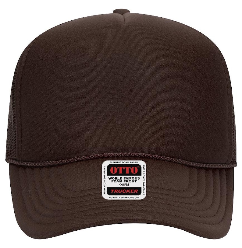 Otto Cap 5-panel Mid Profile Mesh Back Trucker Hat 32-467 - Etsy