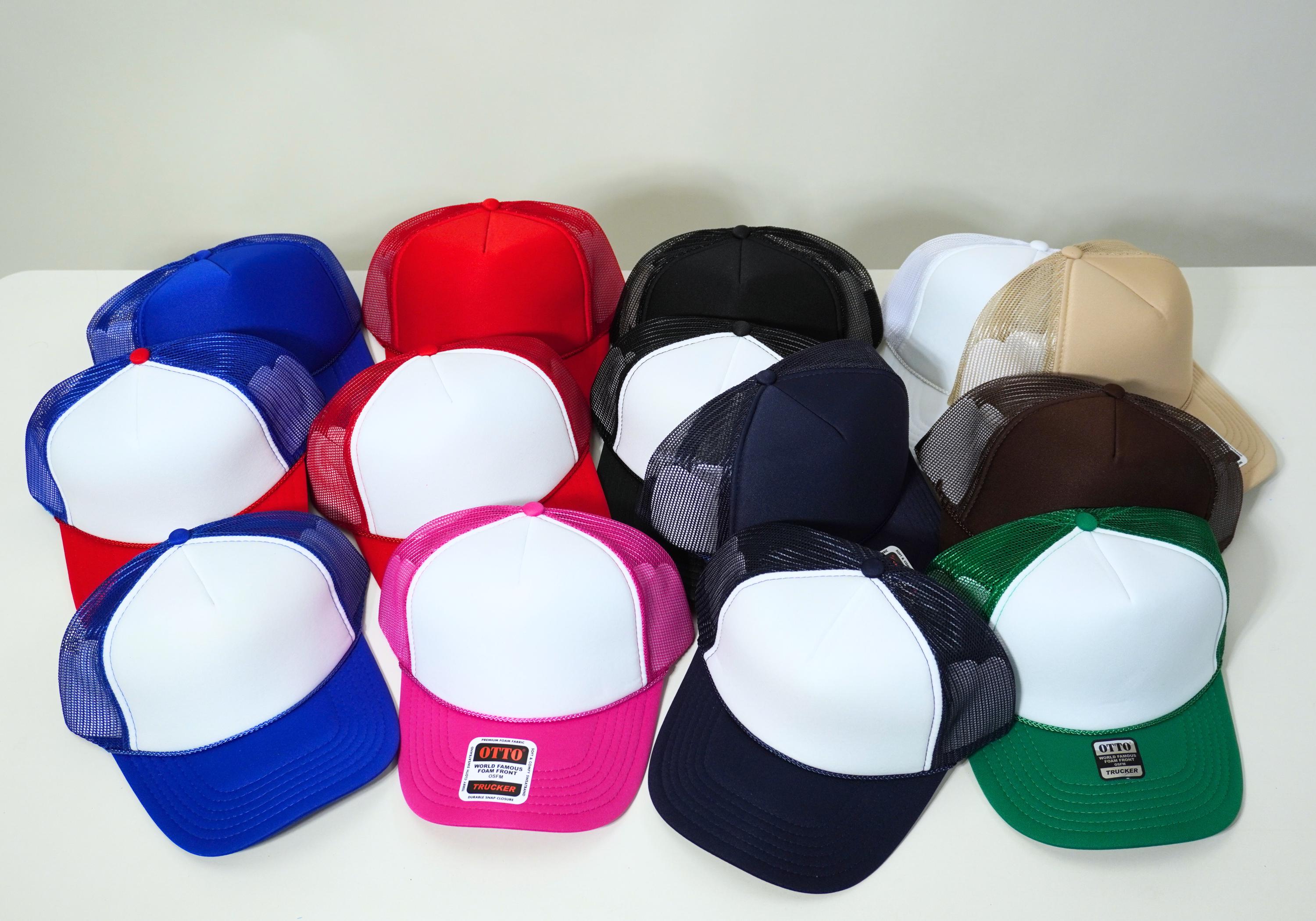 Otto Cap 5-panel Mid Profile Mesh Back Trucker Hat 32-467 - Etsy