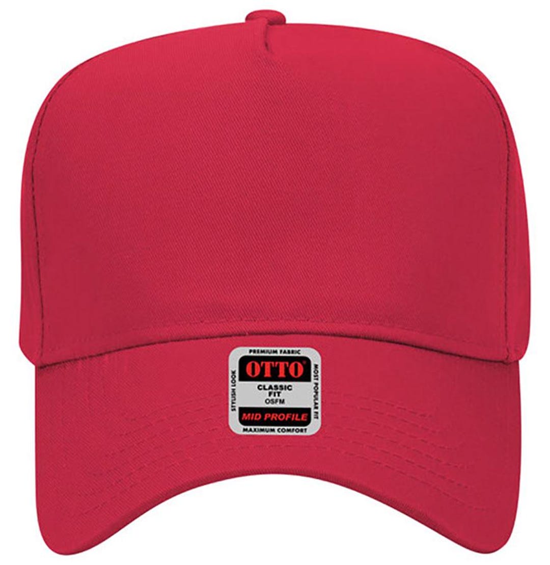 Otto Cap 5-panel Mid Profile Baseball Cap - Etsy